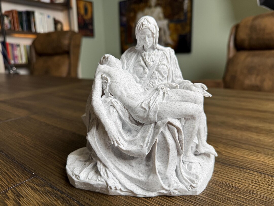 Pieta Statue Catholic Holy Image Replica Statue Religious Home Decor ...
