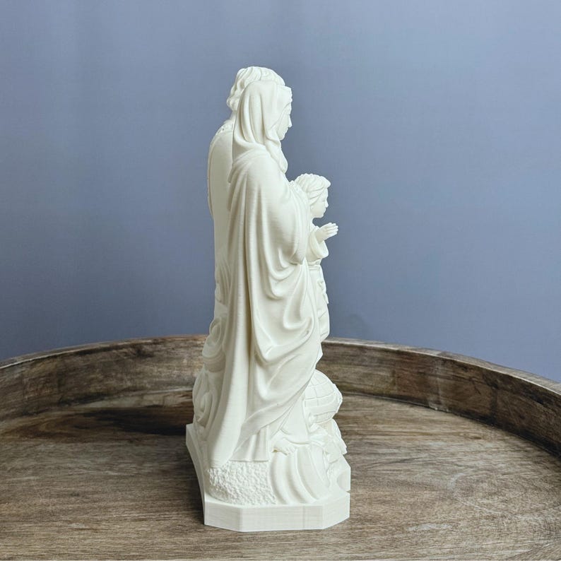 Holy Family Statue Display Stand Alone Decoration for Home Altar ...