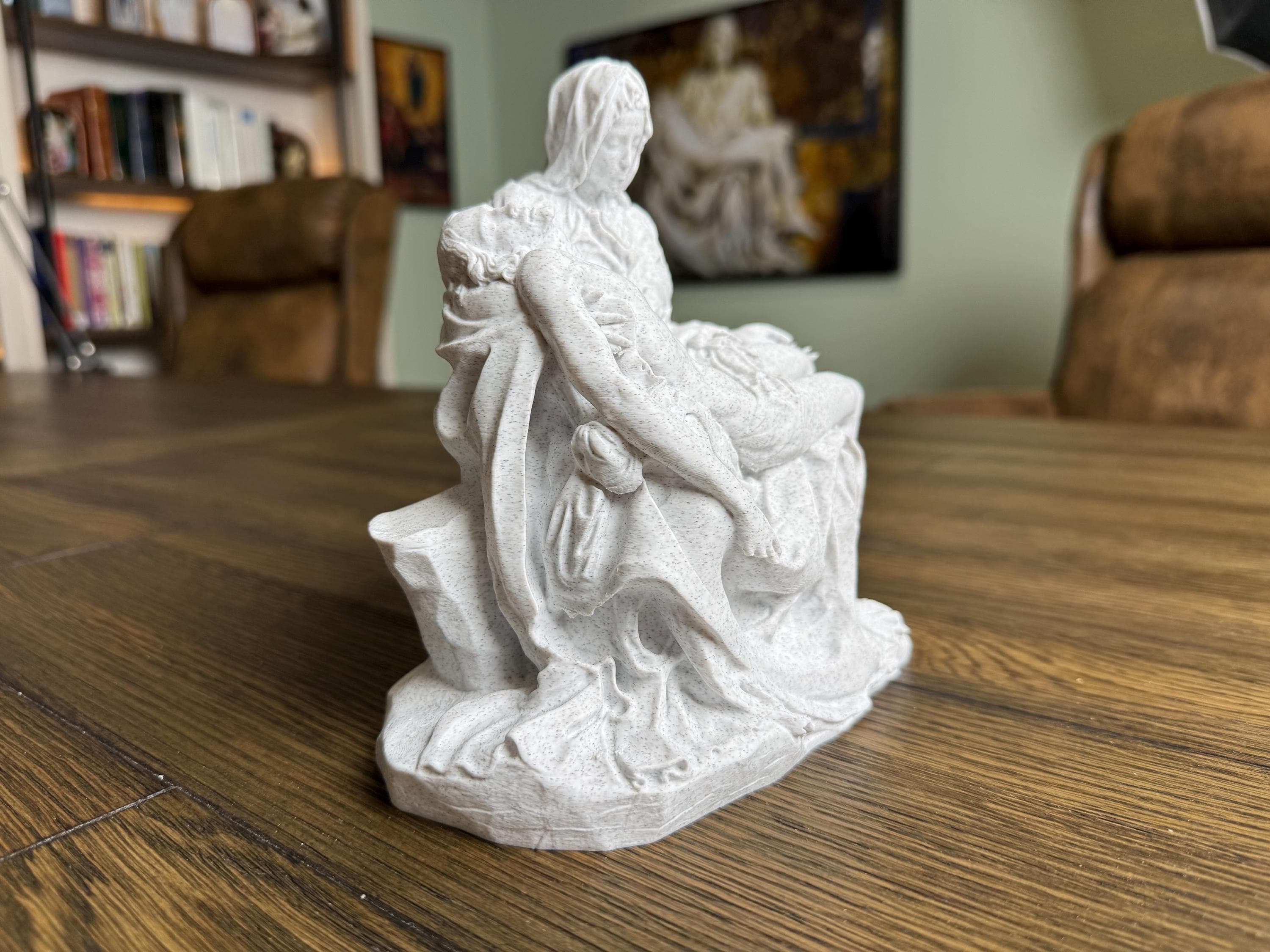 Pieta Statue Catholic Holy Image Replica Statue Religious Home Decor ...