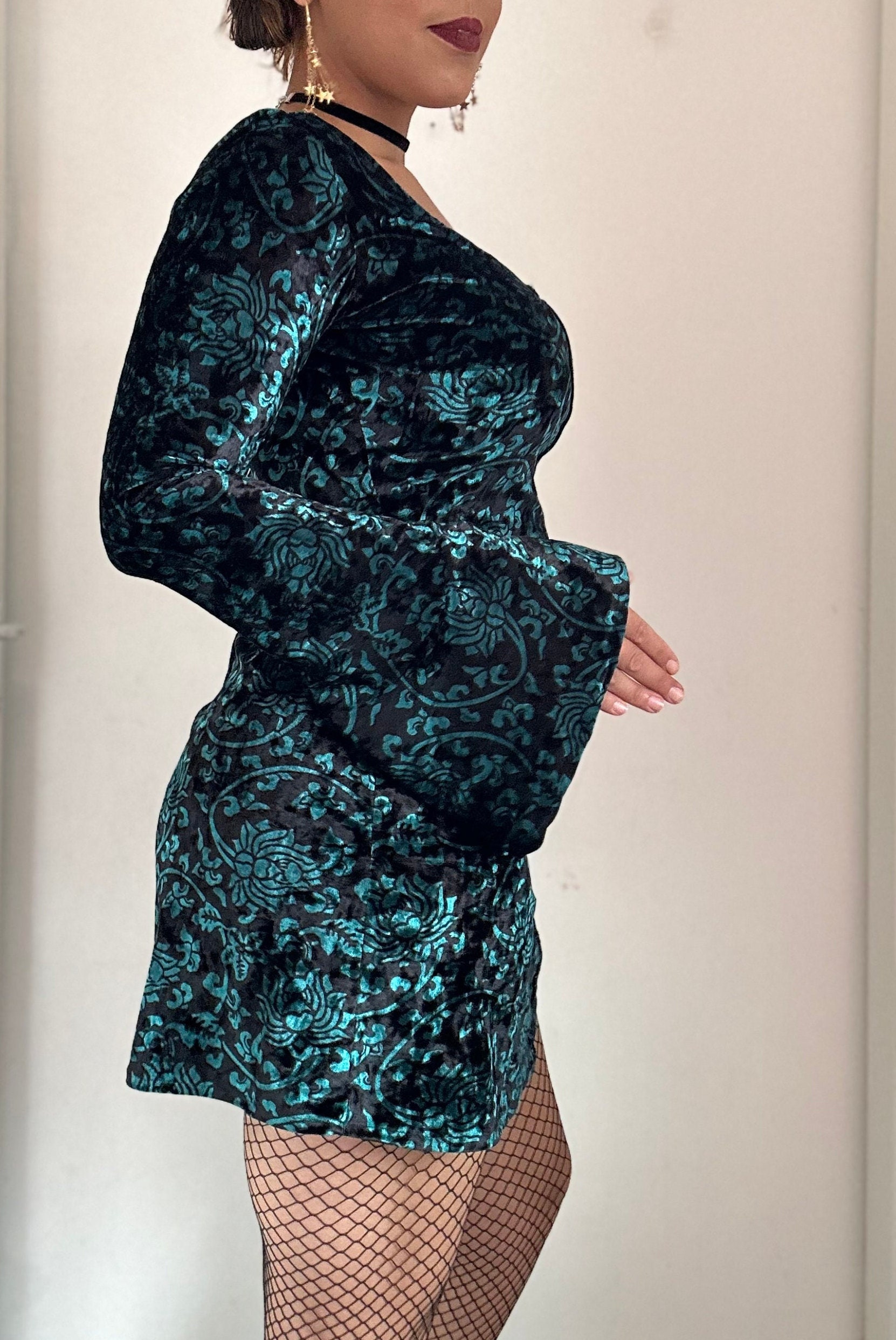 Venues Bell Sleeve Dress , Bell Sleeve Dress, Mini Dress - Etsy