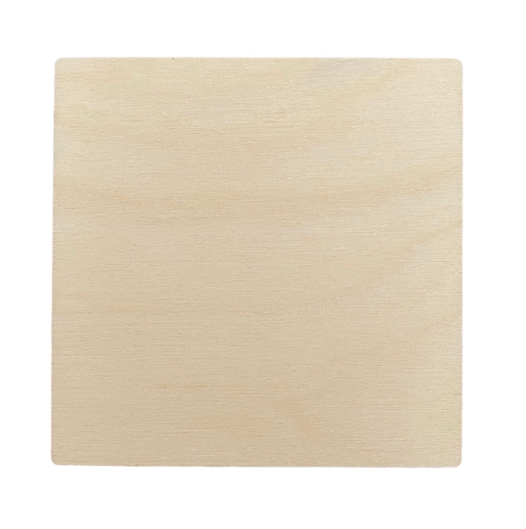 Birch Laser Plywood Square Craft Blanks (98mm) - Etsy