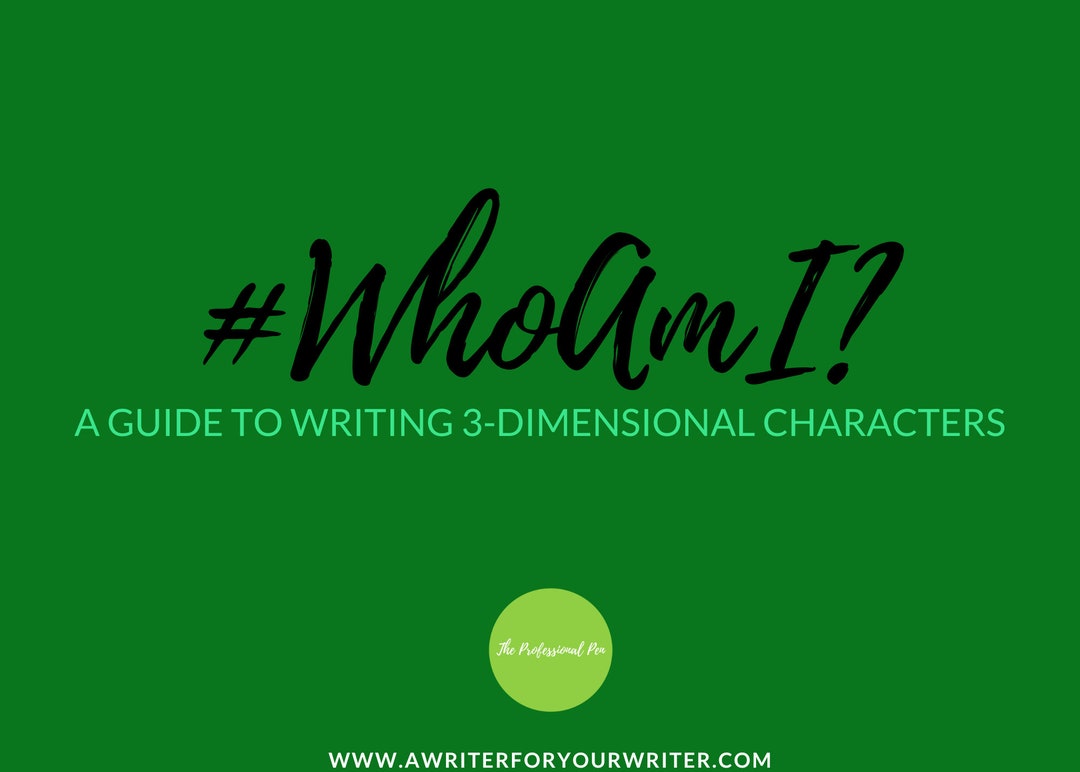 Guide to Writing 3-dimensional Characters Screenwriting - Etsy