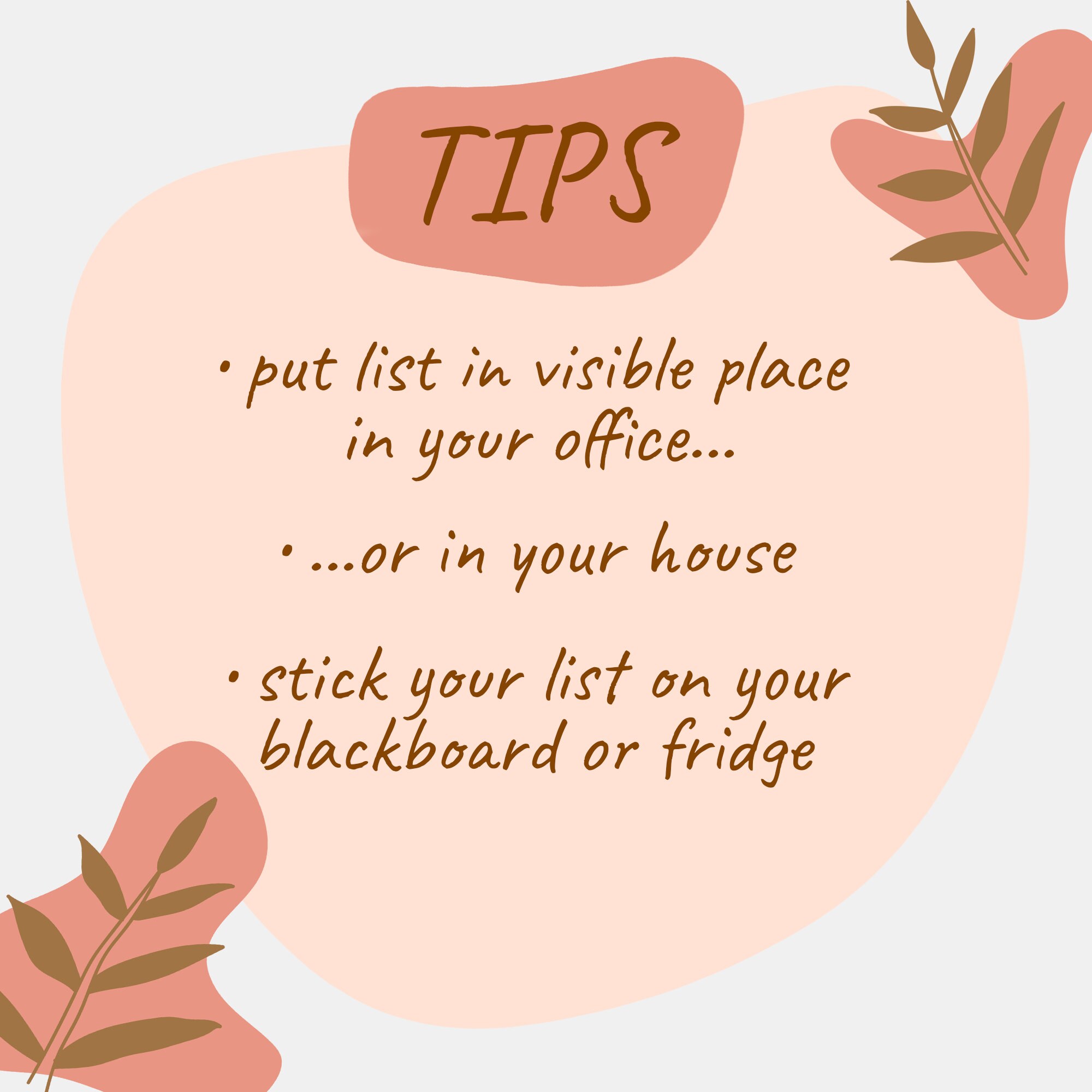 Waste Segregation List Waste Management Printable PDF File Minimalistic ...