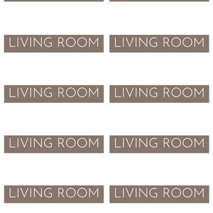 Personalized Moving Labels | DIY Organization Kit | Customizable 2"x4 ...