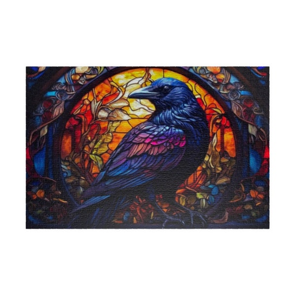 The Raven Puzzle - Etsy