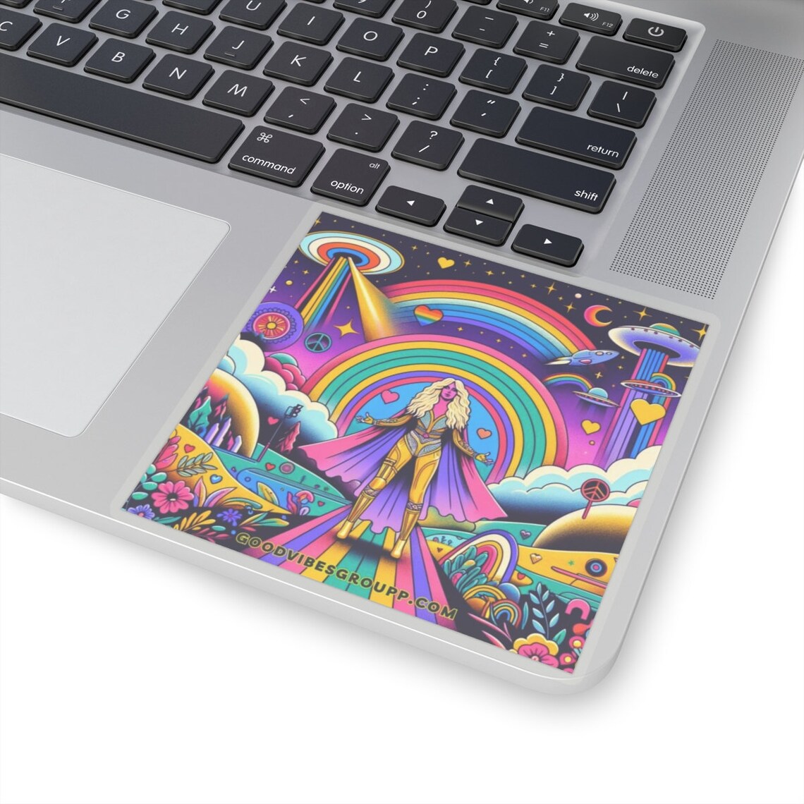 Space Women Sticker - Transparent and White - Kiss-cut Sticker - Kesha ...