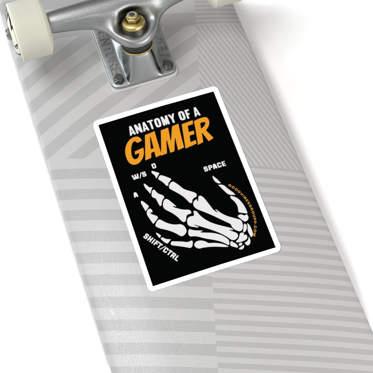 PC Gamer Sticker - Anatomy of a Gamer Vinyl Sticker - WSAD - Vinyl ...