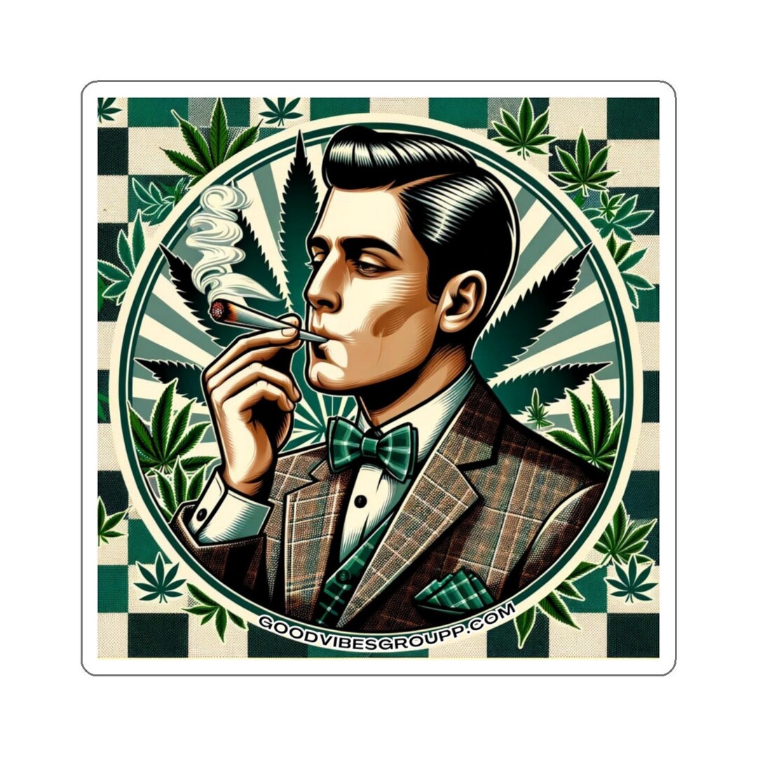 Sticker Dapper Dan White or Transparent Kiss-cut Stickers 4 Sizes ...