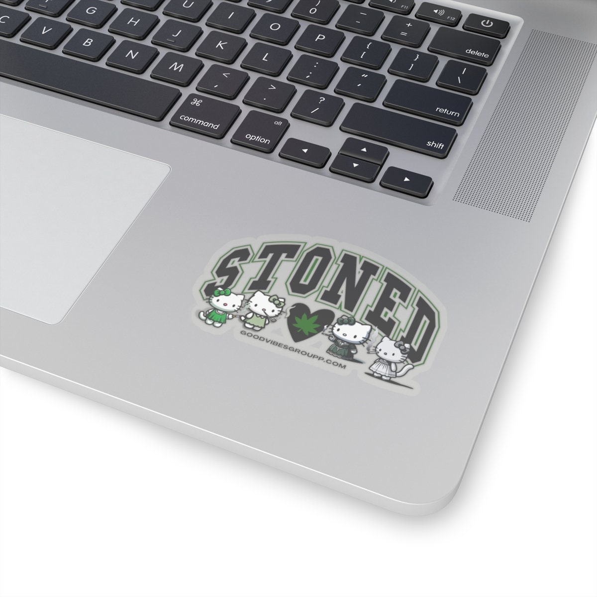Stoned Cats Sticker White or Transparent Kiss-cut Stickers 4 Sizes ...