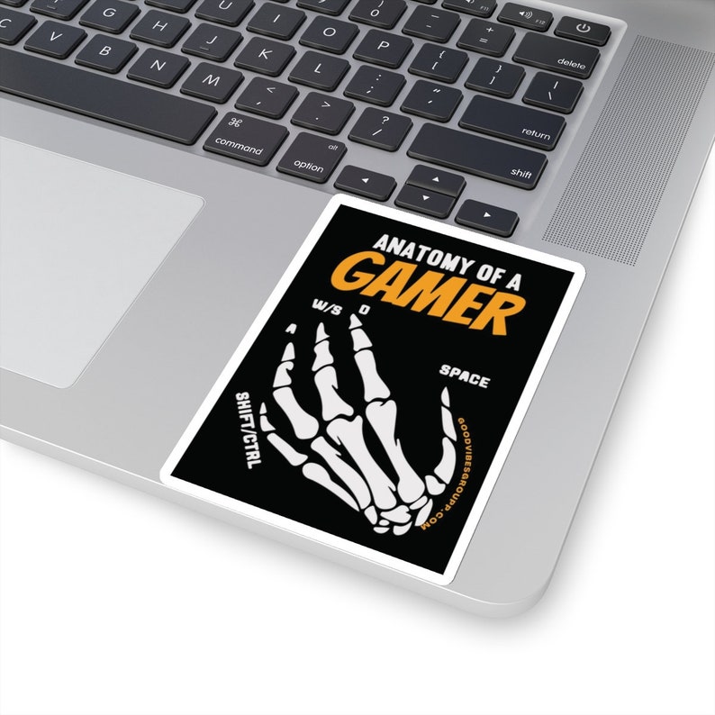 PC Gamer Sticker - Anatomy of a Gamer Vinyl Sticker - WSAD - Vinyl ...