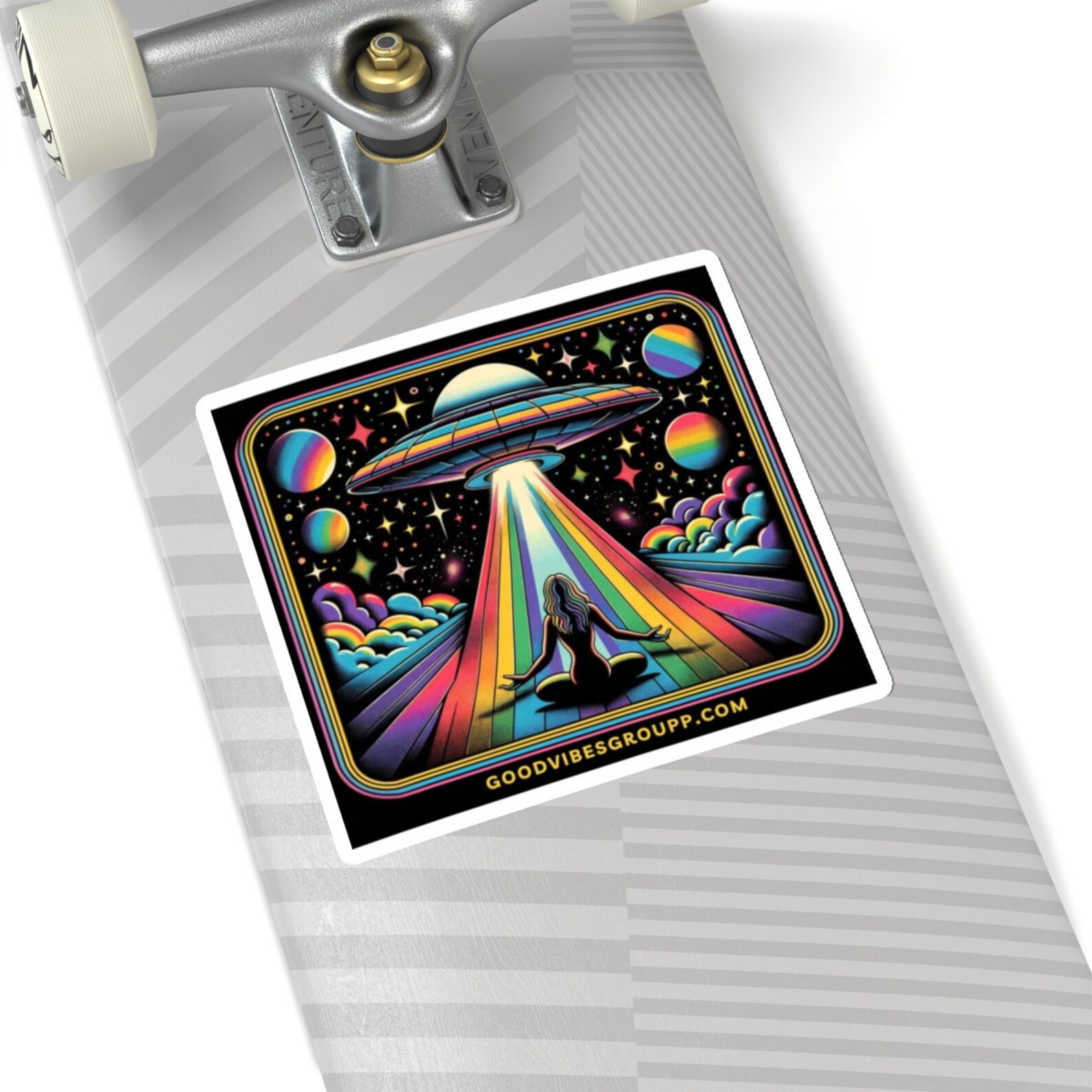 Alien Manifest Sticker - Kiss-cut Sticker - Kesha Rainbow Album ...