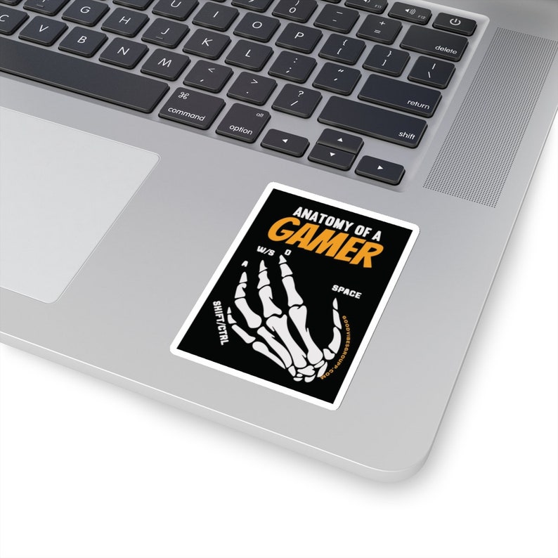 PC Gamer Sticker - Anatomy of a Gamer Vinyl Sticker - WSAD - Vinyl ...
