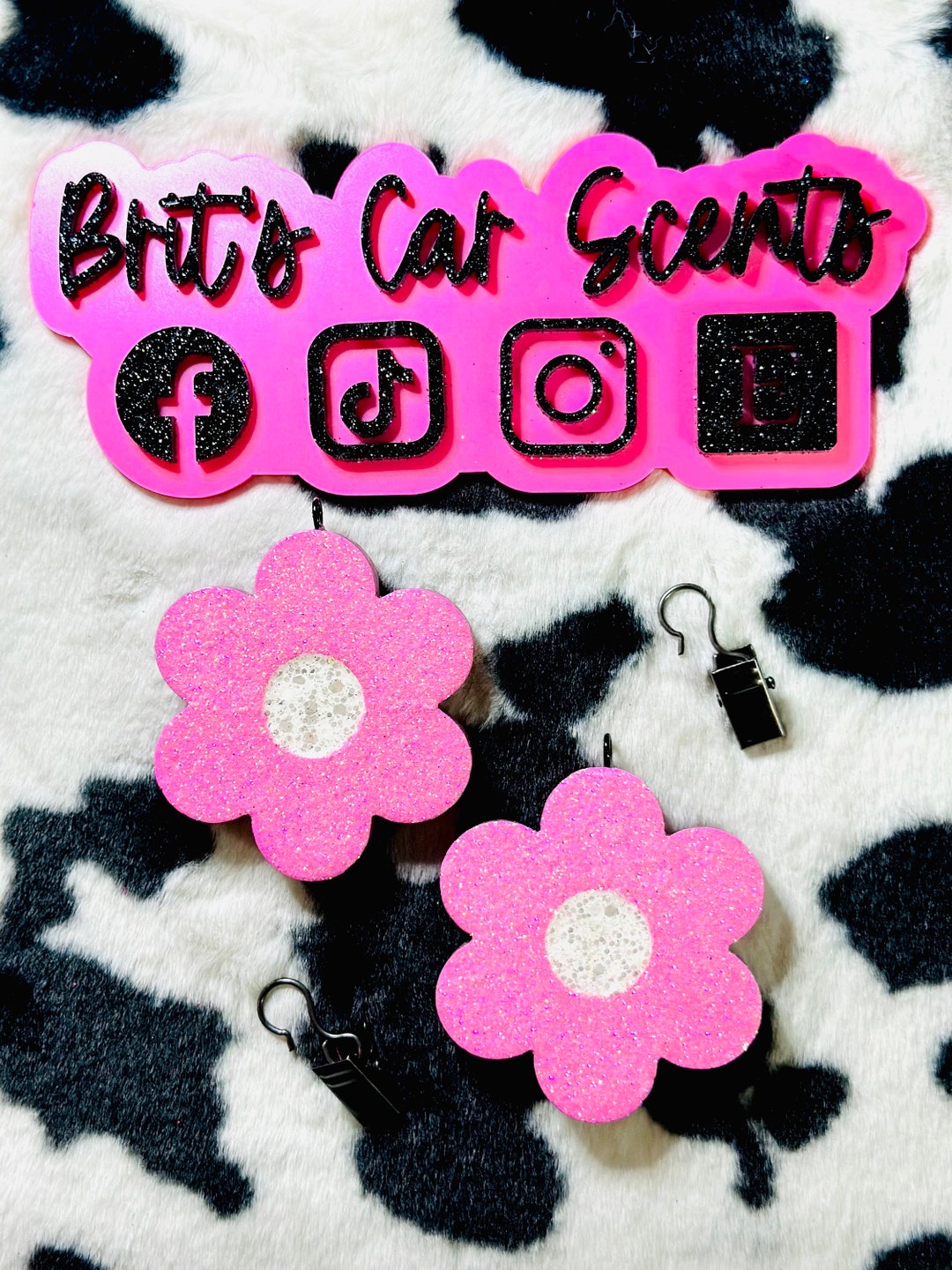 Flower Freshie Vent Clips - Etsy