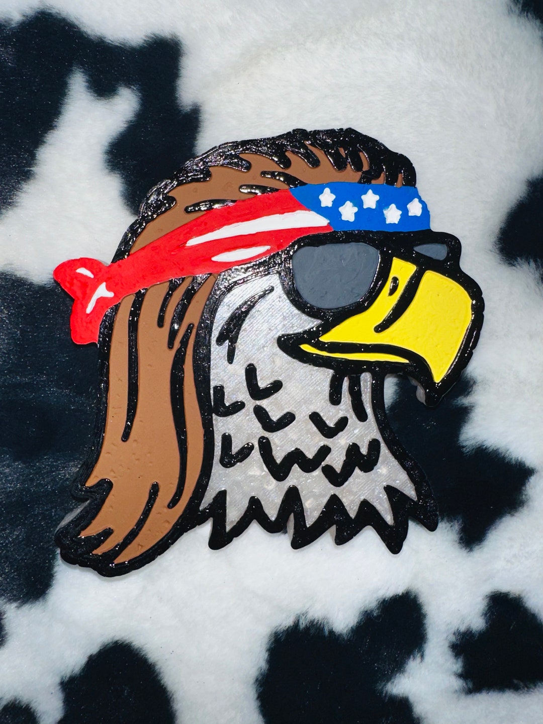 Murica Eagle Car Freshie - Etsy