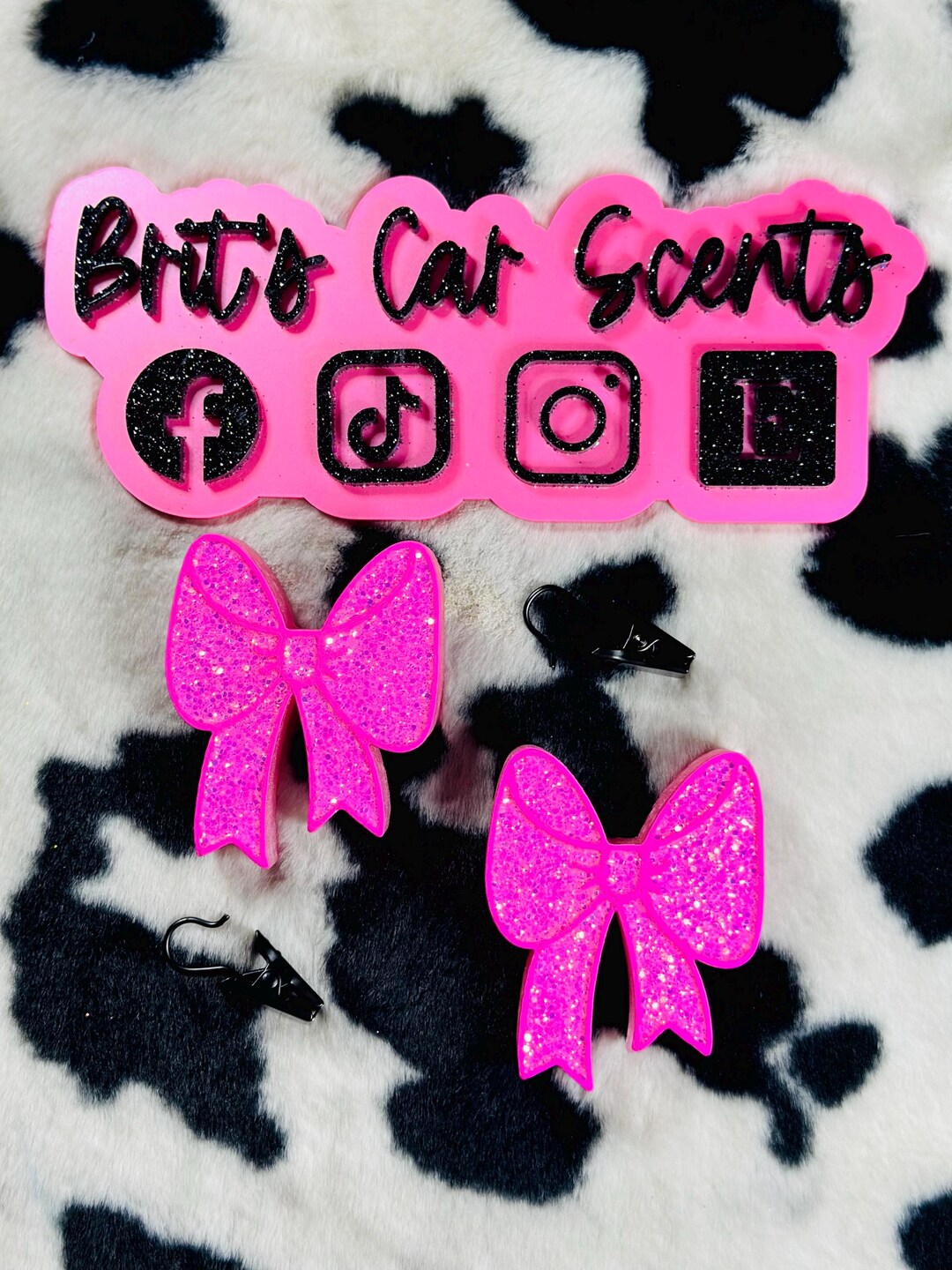 Bow Freshie Vent Clips - Etsy
