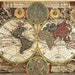 Ancient World Map Poster Reproduction From 1720. Fine Art Print. Wall ...