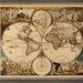 Ancient World Map Print Beautifully Decorated With Illustrations ...