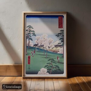 Asuka Hill in the Eastern Capital by Utagawa Hiroshige, Japanese ...