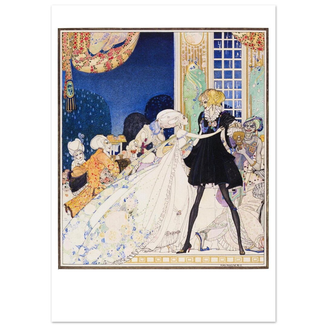 Kay Nielsen and His Illustration to the Twelve Dancing Princesses. Fine ...
