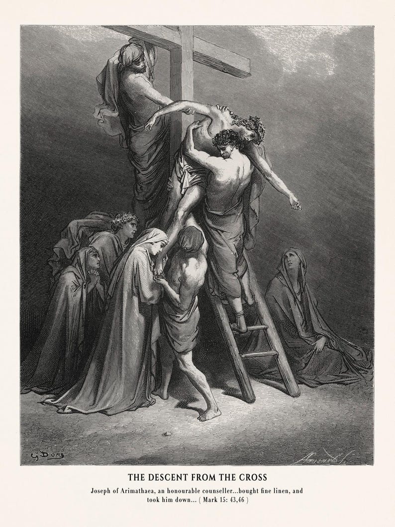 Gustave Dore the Bible Engraving Print Fine Art Reproduction. the ...