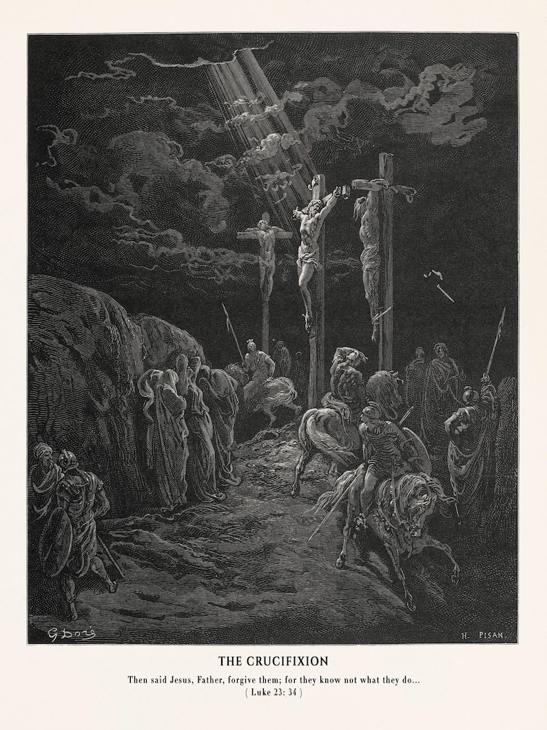 Gustave Dore the Bible Engraving Print Fine Art Reproduction. the ...