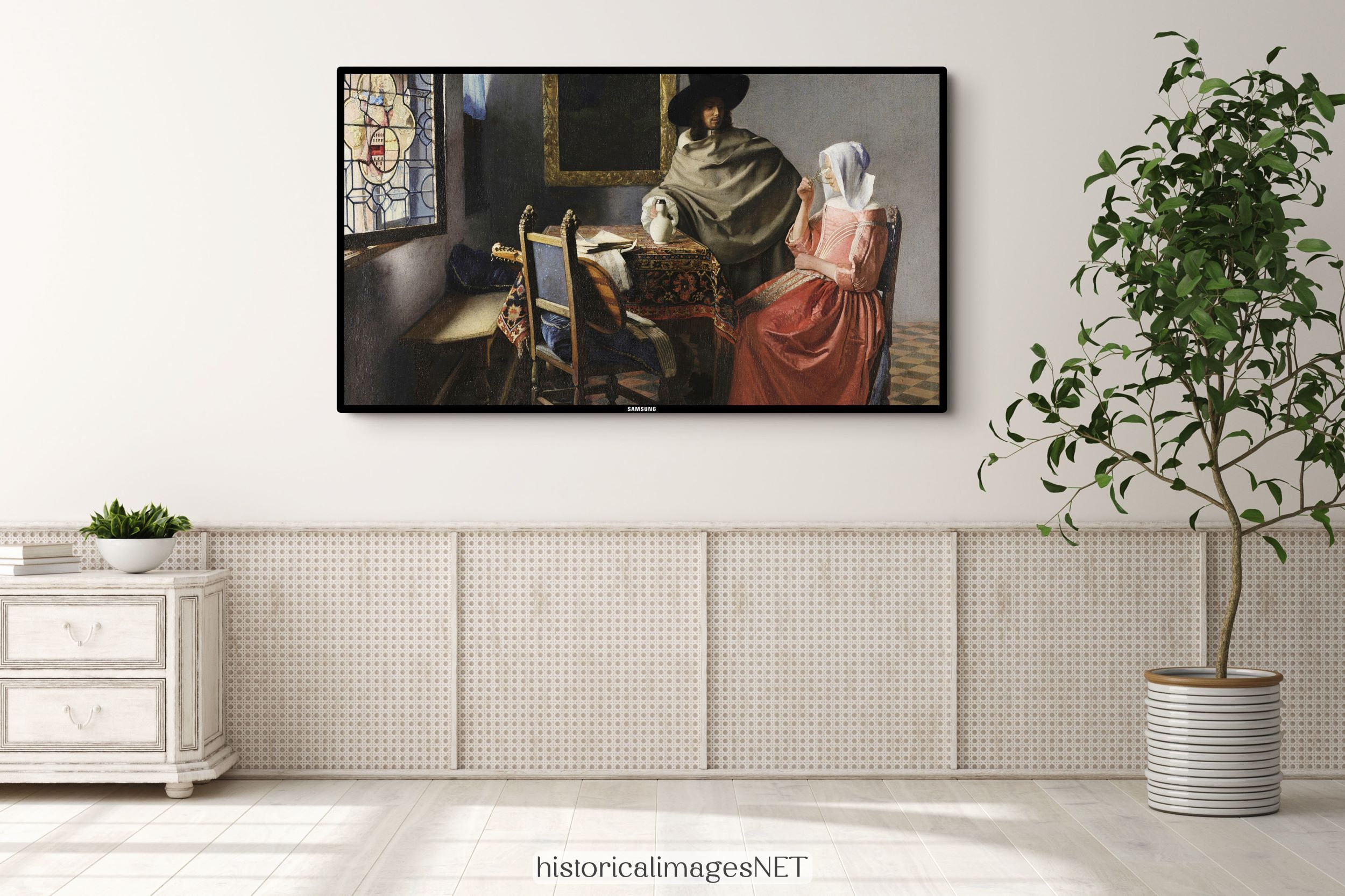 Johannes Vermeer Set of 6 Vintage Paintings DIGITAL DOWNLOADS. Original ...