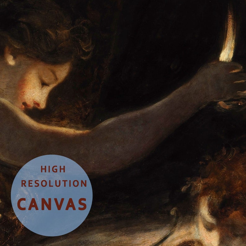 Cupid and Psyche by Joshua Reynolds 1789. Antique Painting - Etsy