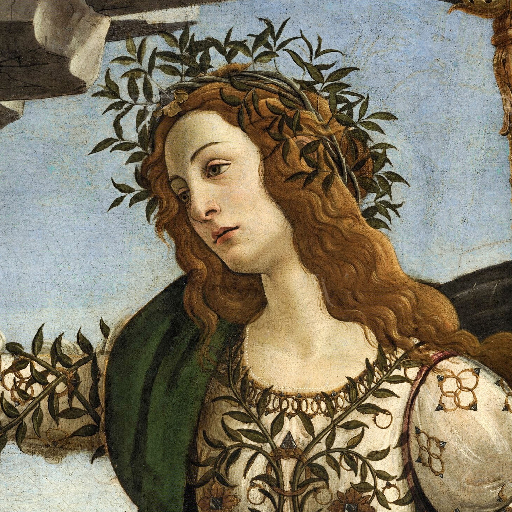 Pallas and the Centaur by Sandro Botticelli. Antique Painting Art Print ...