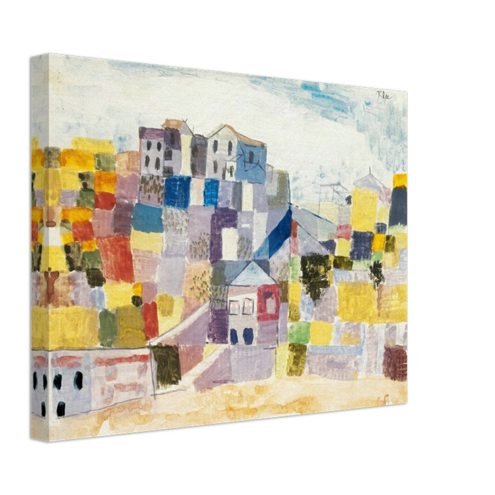 Paul Klee Sicily Close to S. Andrea Abstract Painting. Fine Art Print ...