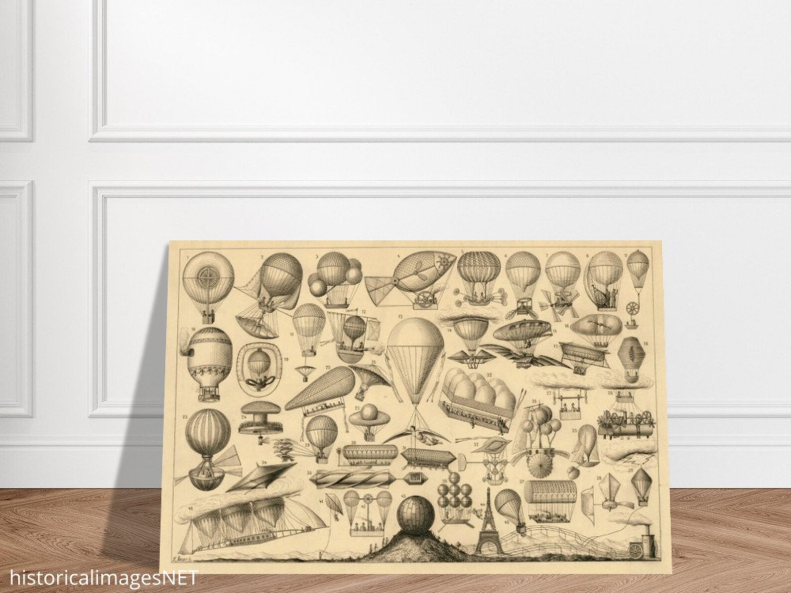 Historic Balloons, Airships, and Other Flying Machines. Remastered ...