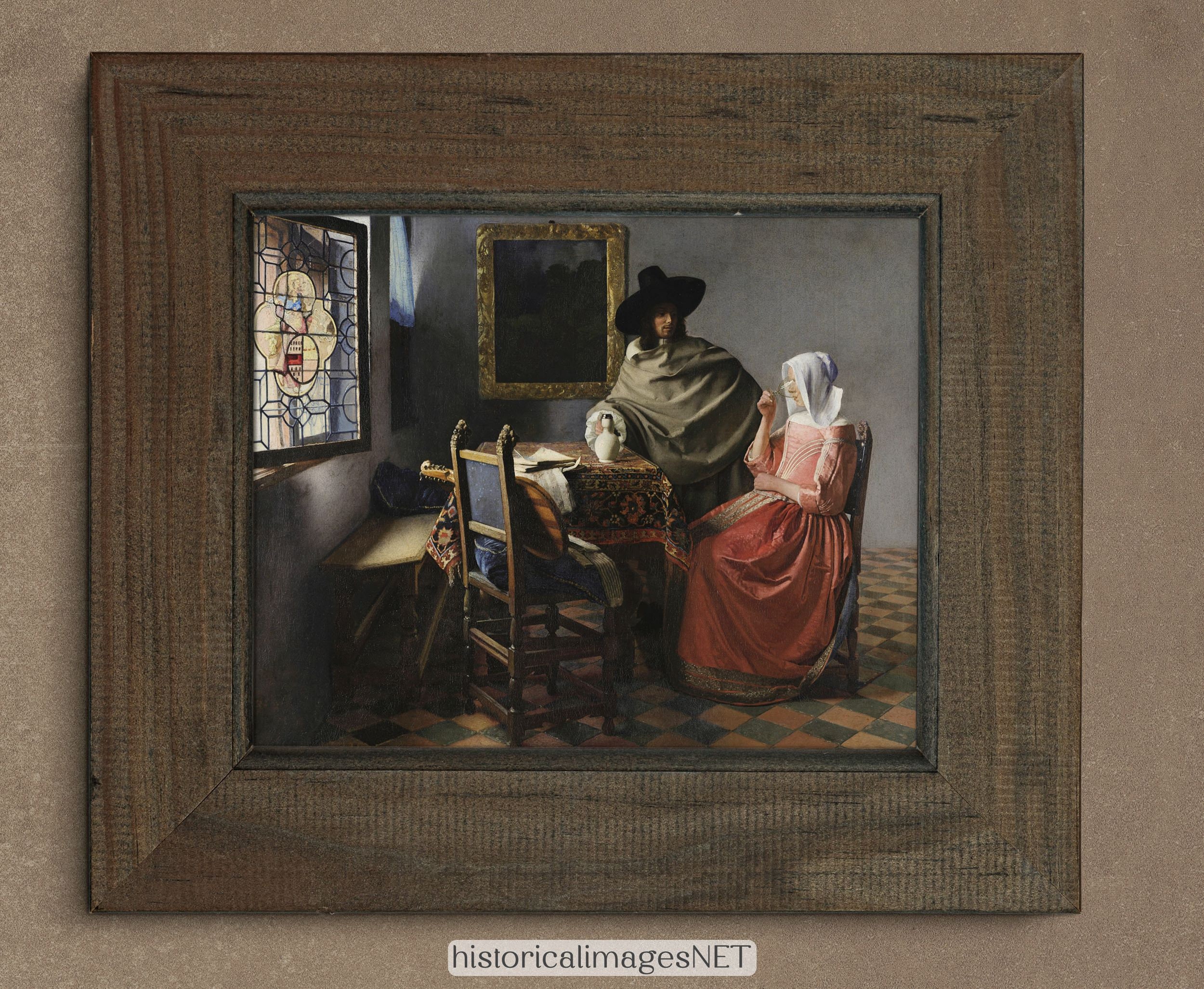 Johannes Vermeer Set of 6 Vintage Paintings DIGITAL DOWNLOADS. Original ...
