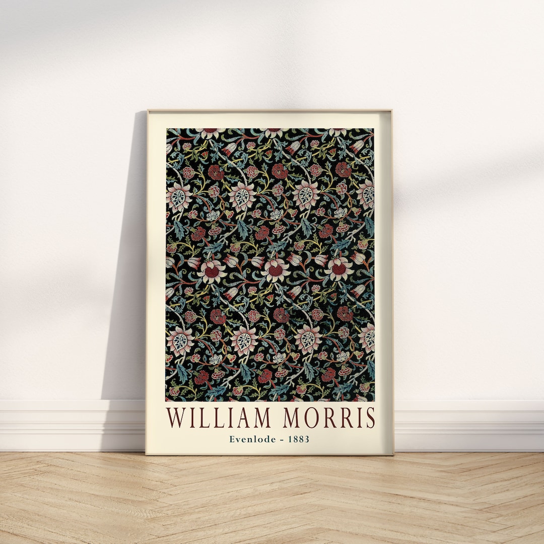 William Morris Evenlode 1883. Remastered Fine Art Print of Vintage ...