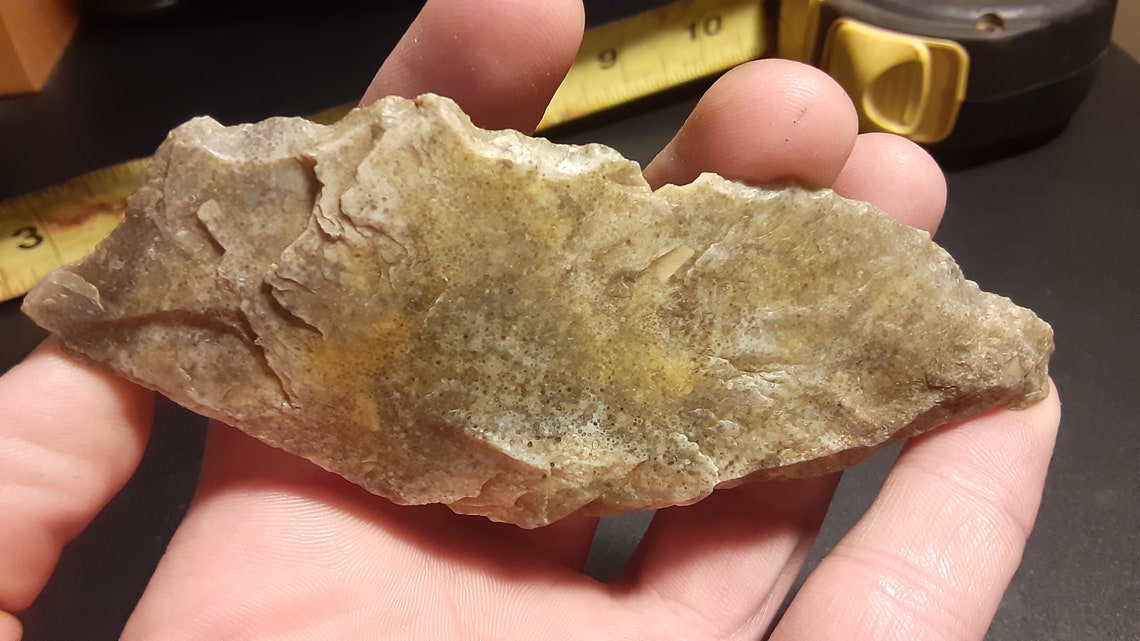 Native American Stone Cutting Tool/scraper - Etsy