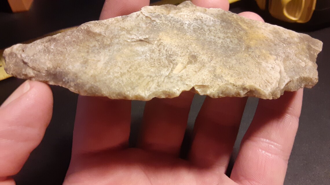 Native American Stone Cutting Tool/scraper - Etsy