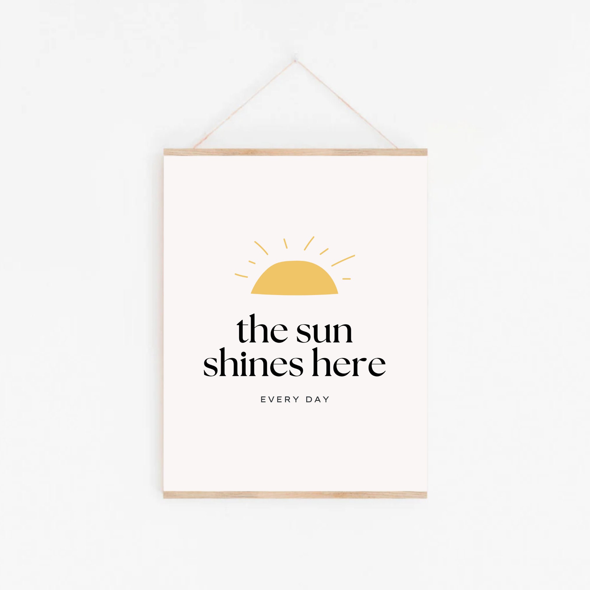 Sun Shines Here: Radiate Positivity Motivational Inspirational Life ...