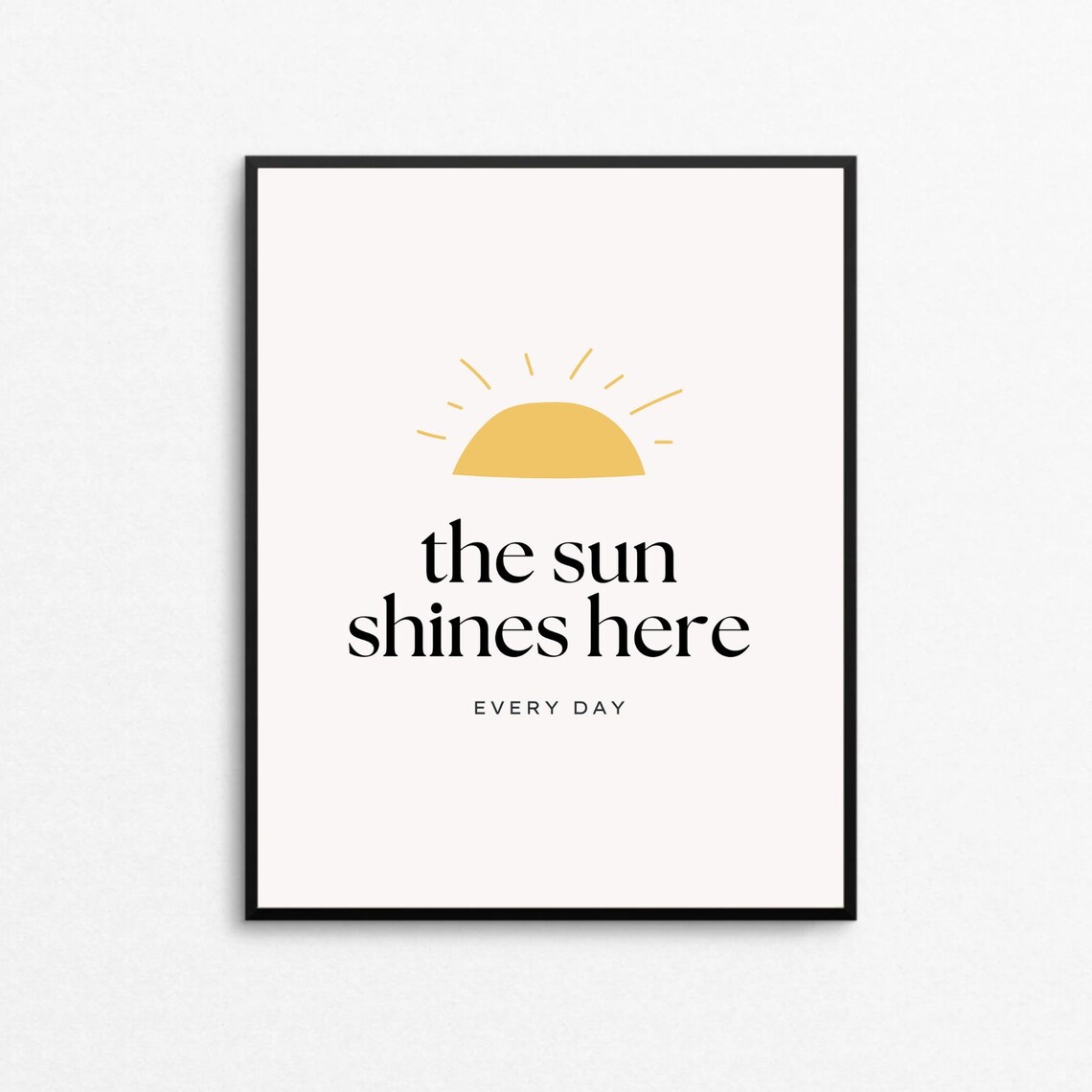 Sun Shines Here: Radiate Positivity Motivational Inspirational Life ...