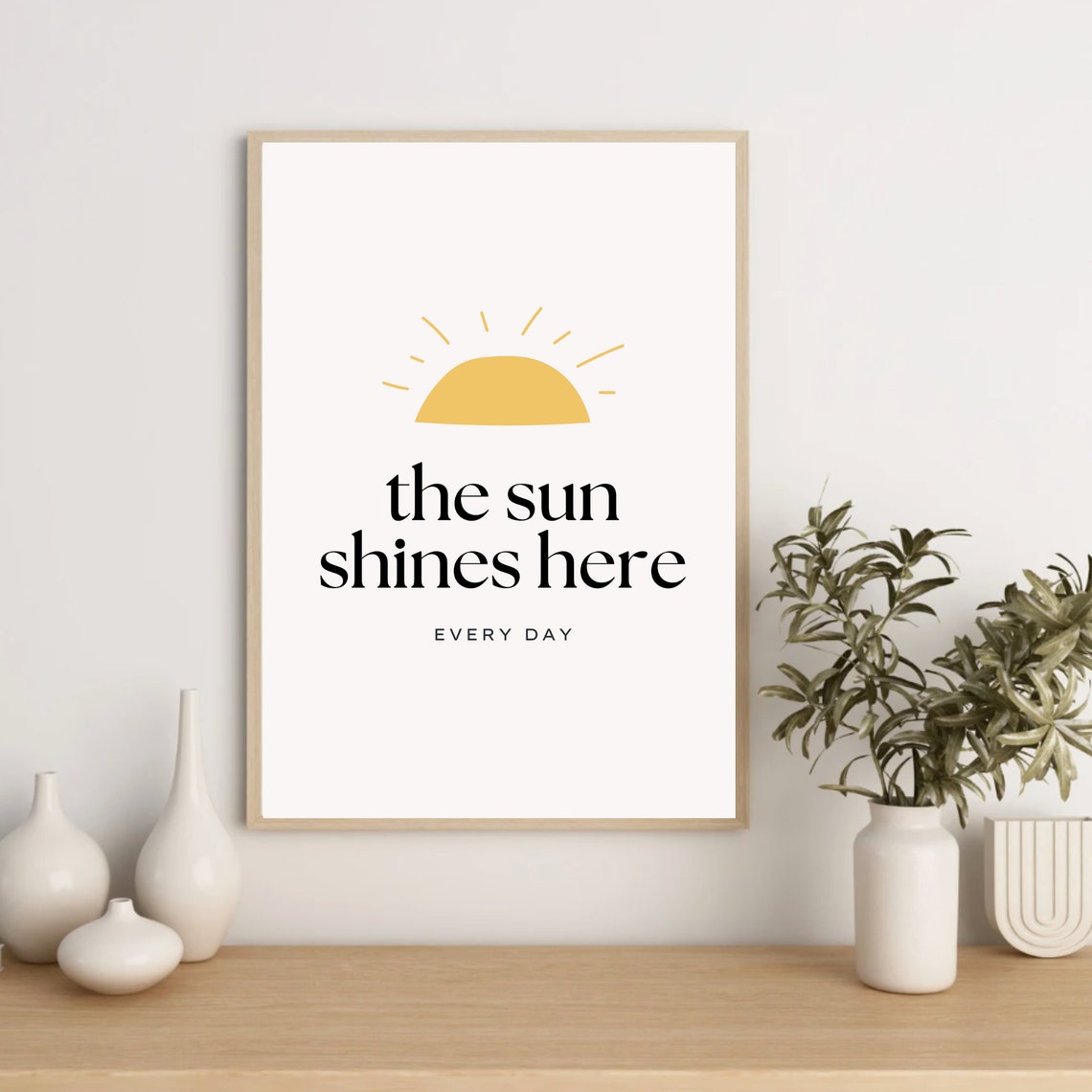 Sun Shines Here: Radiate Positivity Motivational Inspirational - Etsy