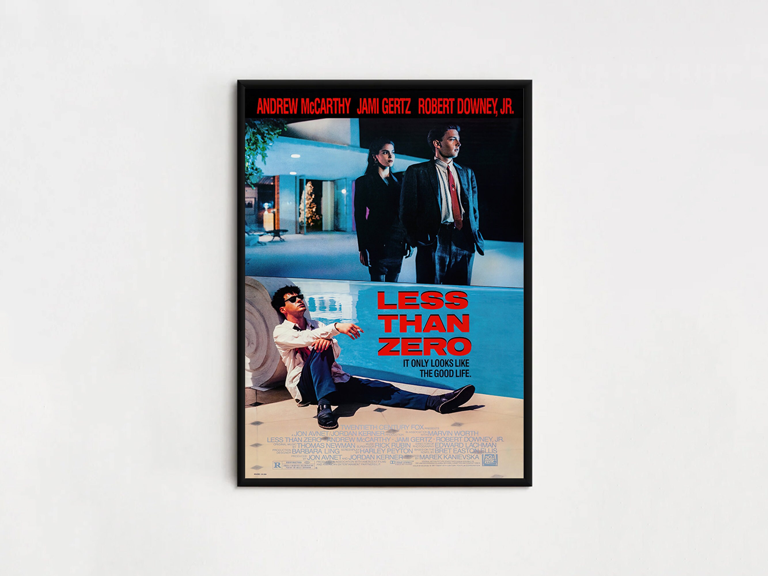 Less Than Zero Movie Poster