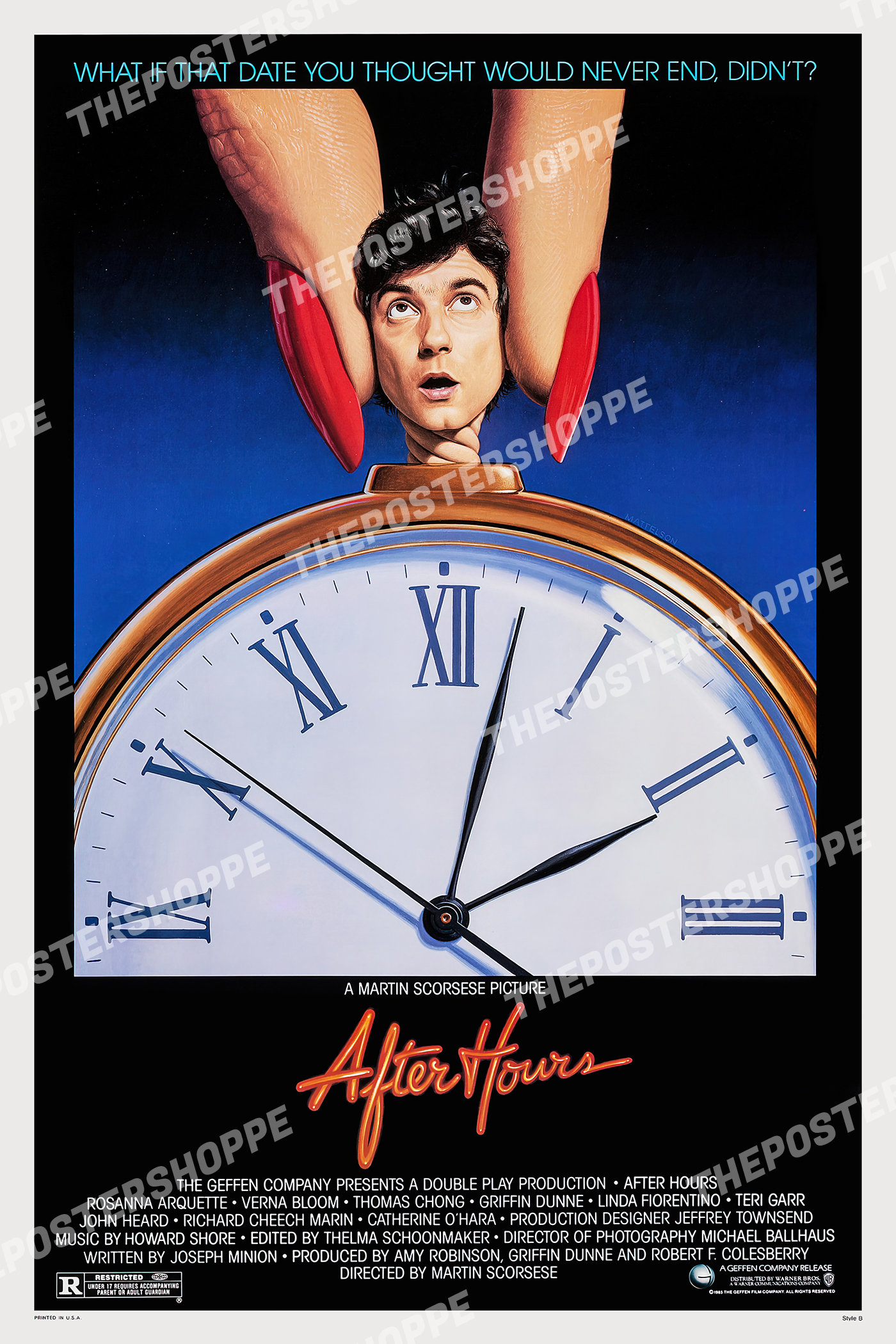 After Hours Movie Poster