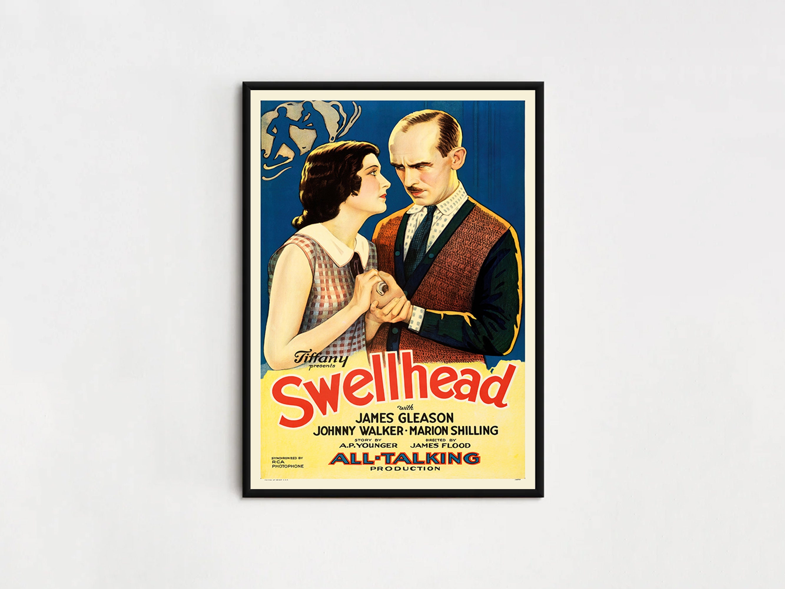 The Swellhead (1930) Movie Film POSTER (James Gleason, Johnnie Walker ...