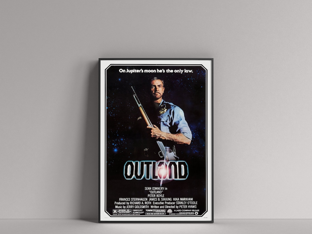 Outland 1981 11x17 Movie Film POSTER sean Connery, Peter Boyle - Etsy