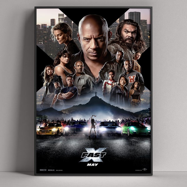 Fast X Movie Poster - Etsy