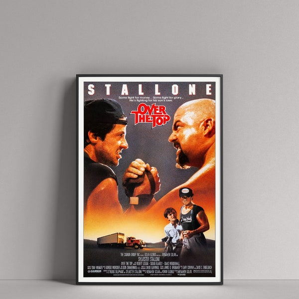 Over the Top Movie Poster - Etsy
