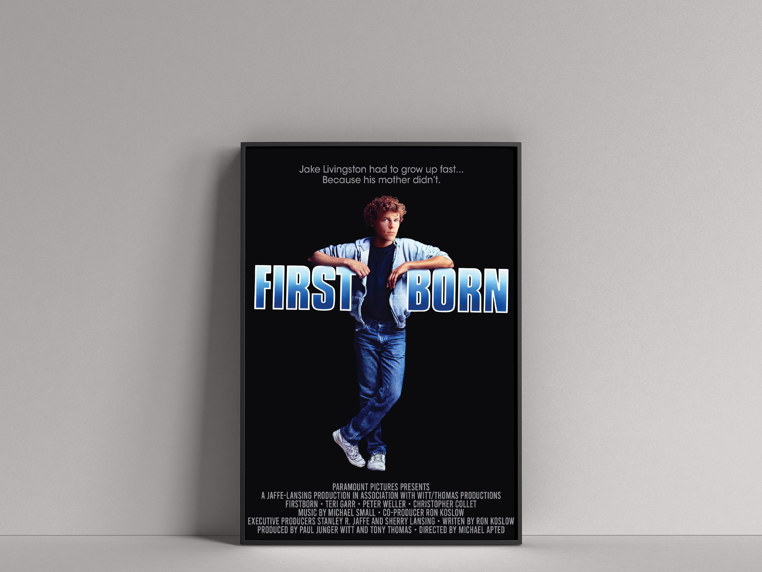 Firstborn 1984 11x17 Movie Film POSTER teri Garr Peter - Etsy