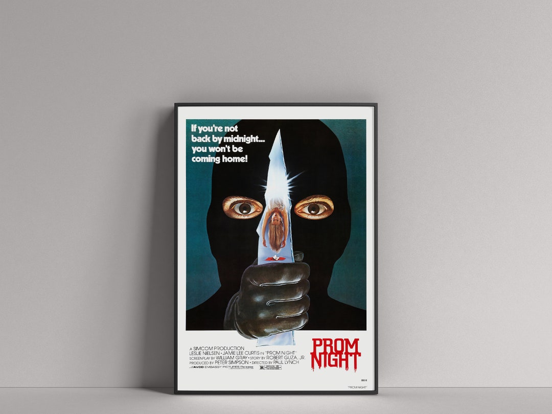 Prom Night 1980 11x17 Movie Film POSTER leslie Nielsen, Jamie Lee ...