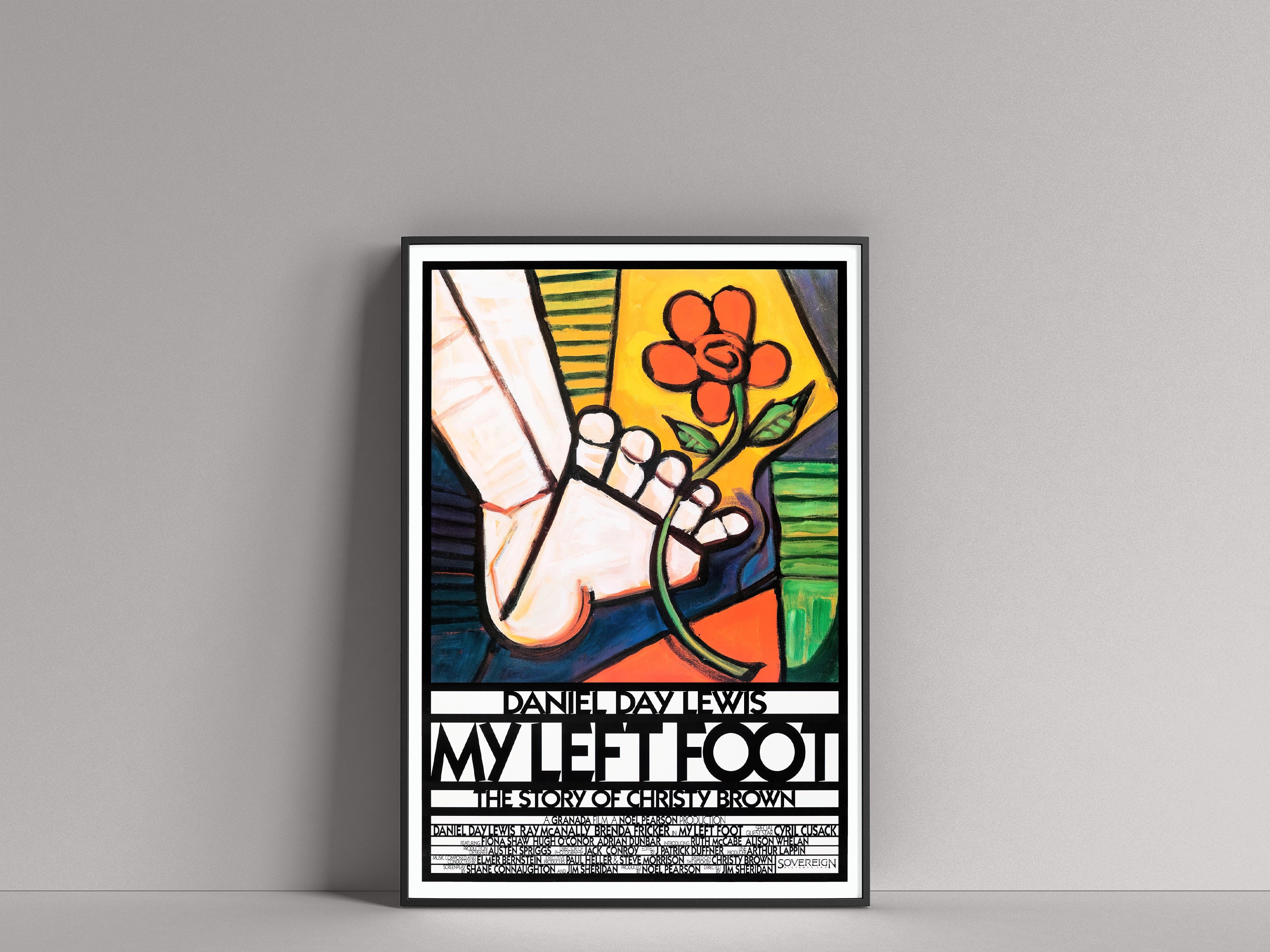 My Left Foot Poster
