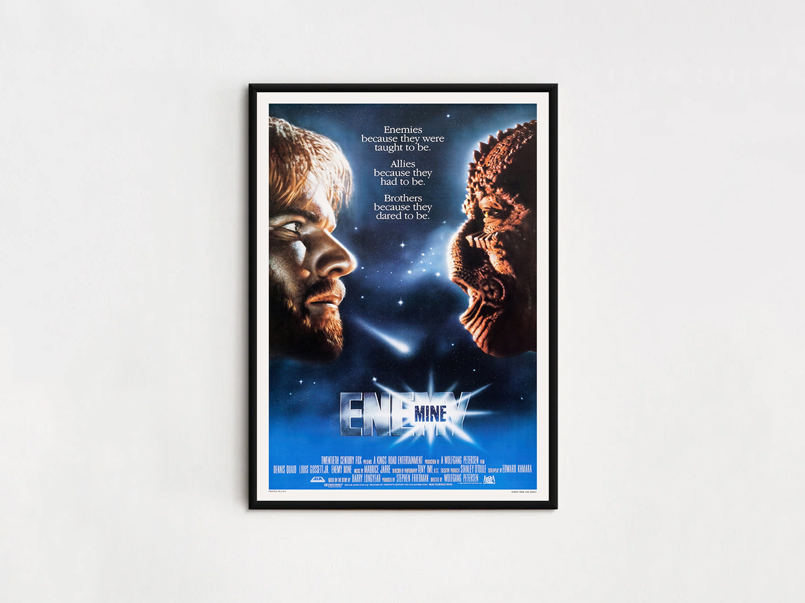 Enemy Mine Movie Poster