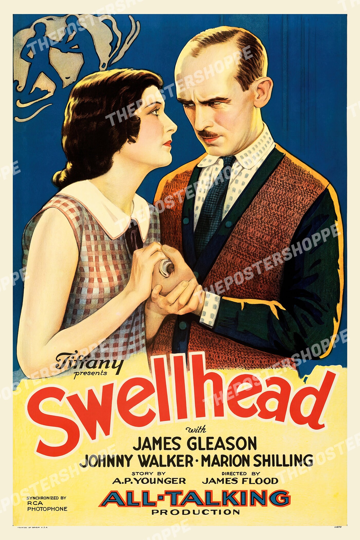 The Swellhead (1930) Movie Film POSTER (James Gleason, Johnnie Walker ...