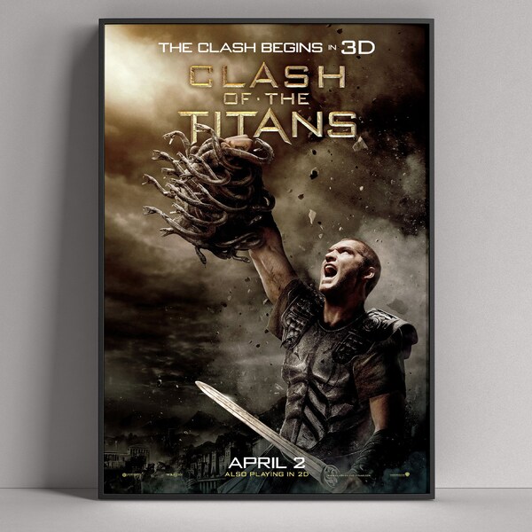 Clash of Titans Poster - Etsy