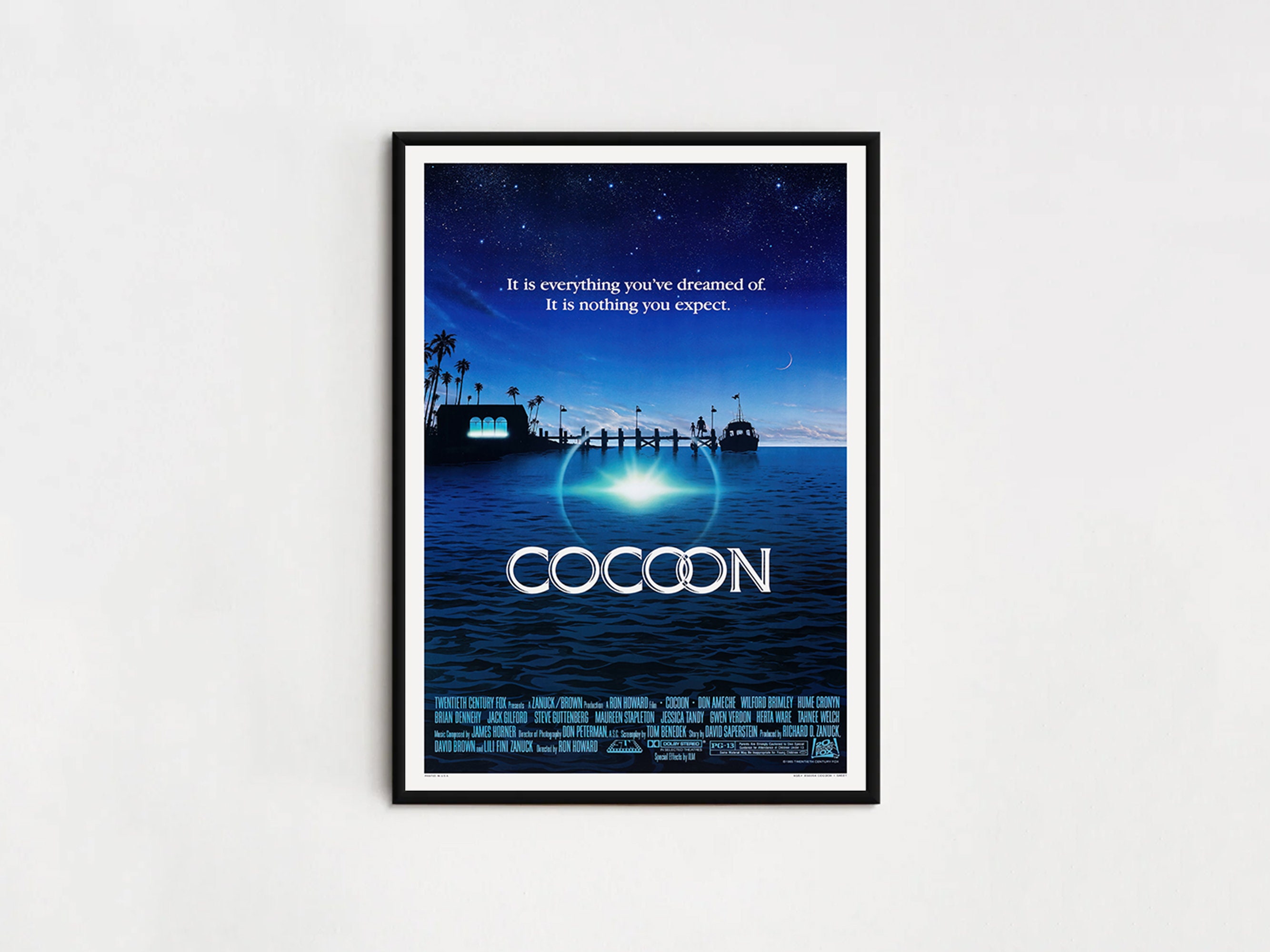 Cocoon 1985 11x17 Movie Film POSTER don Ameche Wilford - Etsy